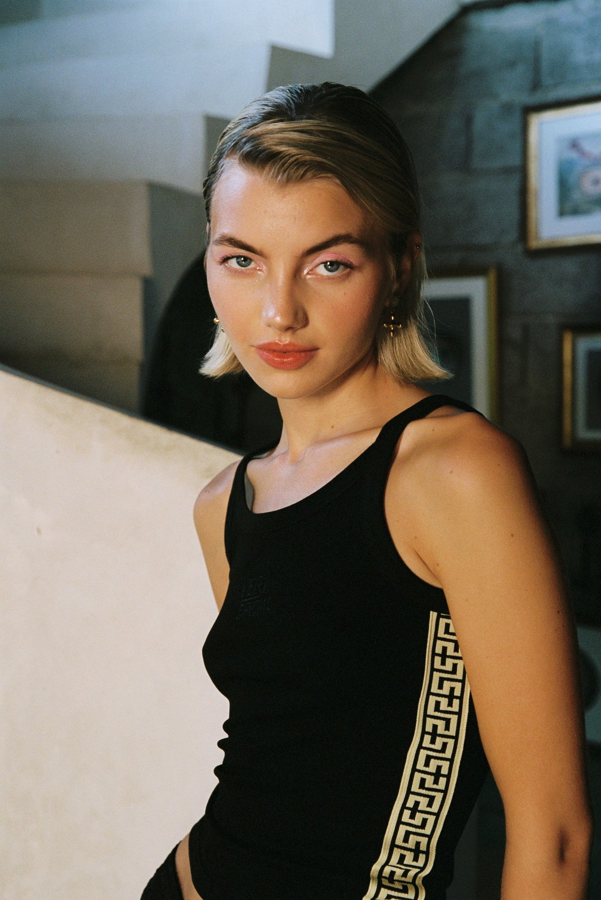 Black Geo Tank Something Very Special